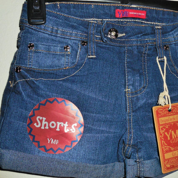 YMI | Bottoms | New Ymi Denim 5 Pocket Shorts Girls | Poshmark